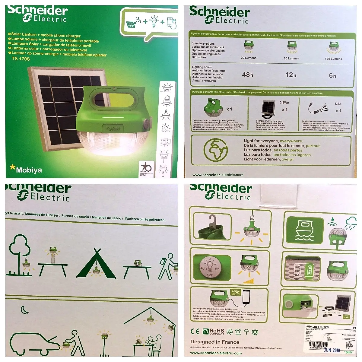 Mobiya Portable Solar System TS170S | Schneider Electric | Kenya